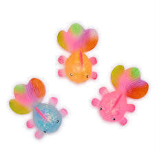 Squishy glitter-Rainbow Fish Toy – First Glimpse Kids